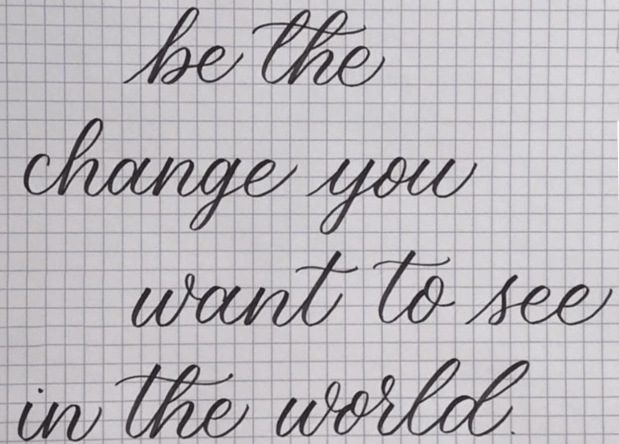 3 Hacks For Laying Out Calligraphy Letters - The Happy Ever Crafter Inc.