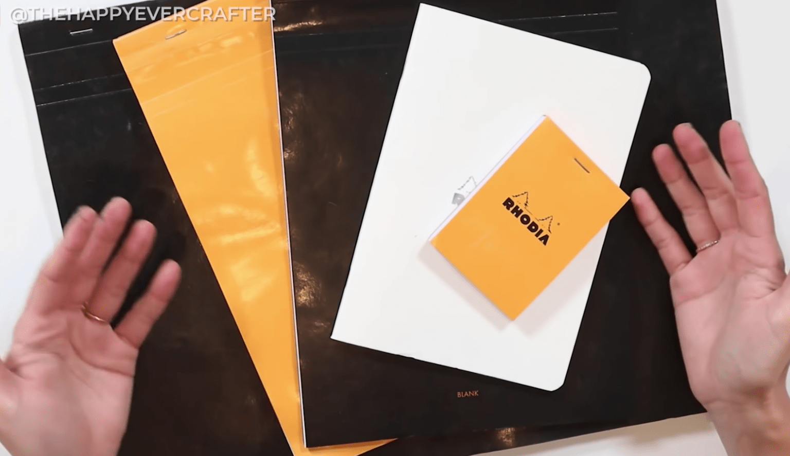 How To Use Rhodia Paper - The Happy Ever Crafter Inc.
