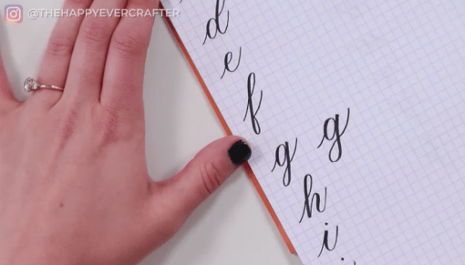 3 Quick Tricks That Totally Change Your Calligraphy Style - The Happy ...
