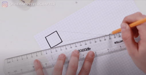 Step by Step 3D Calligraphy & Lettering (Using Perspective) - The Happy ...