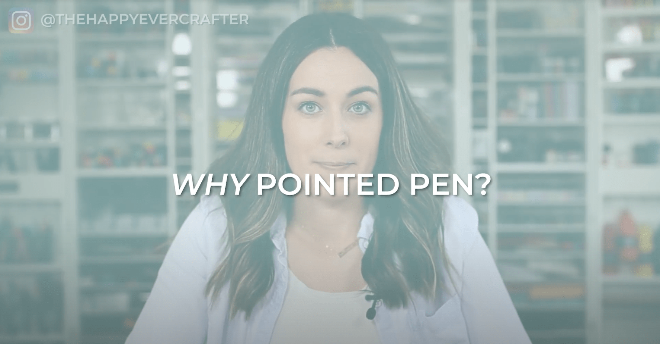 What Is Pointed Pen Calligraphy? - The Happy Ever Crafter Inc.