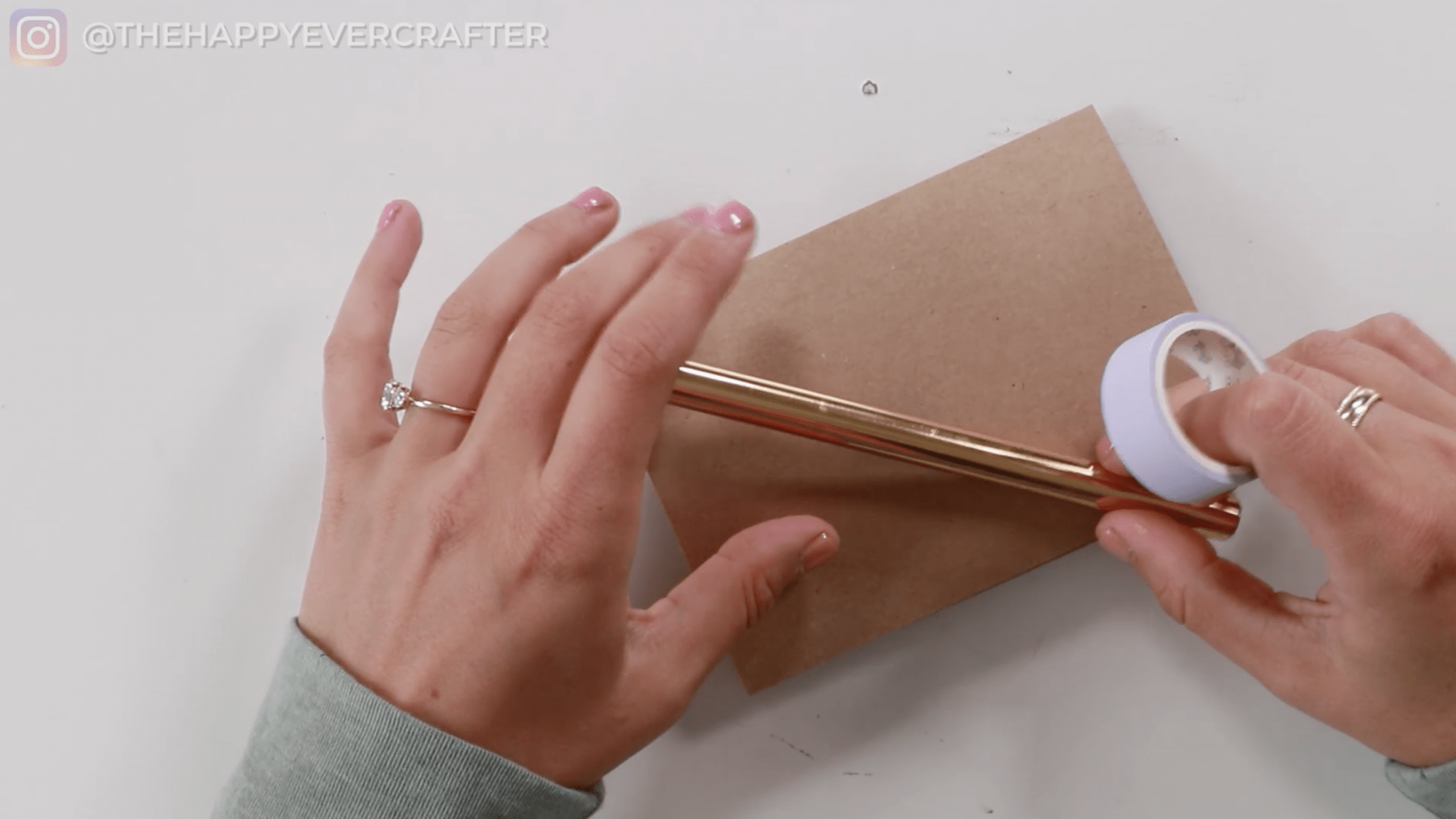 Foil Your Calligraphy (Super Easy!!!) - The Happy Ever Crafter Inc.