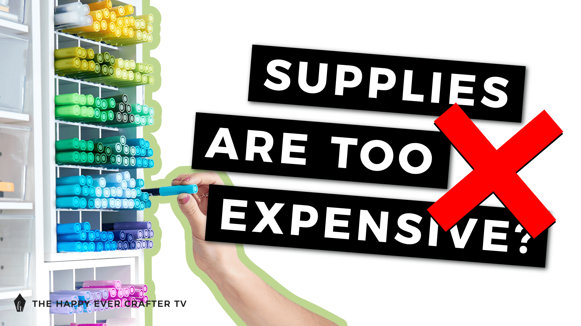 Are Calligraphy Supplies Too Expensive? - The Happy Ever Crafter Inc.